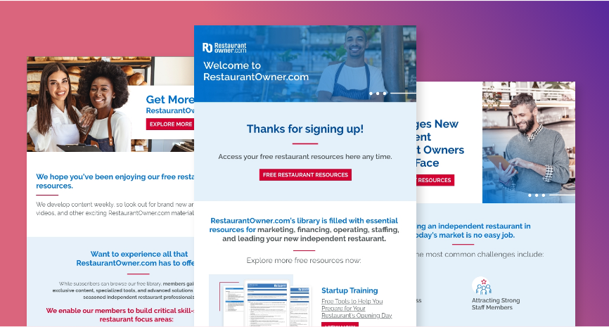 Restaurant Owners - Nurture "Free Resources" Campaign - Vonazon Full ...