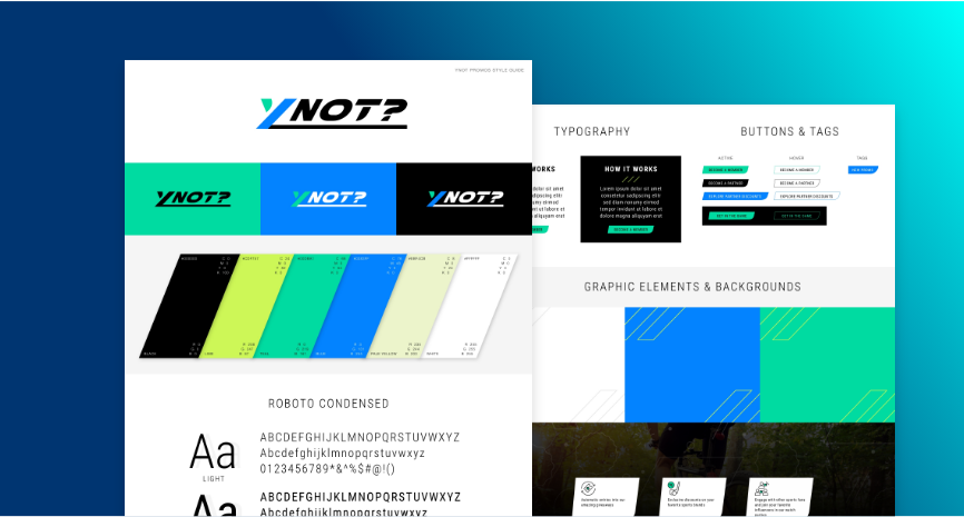 Ynot Promos - Branding & Website Design - Vonazon Full Service ...