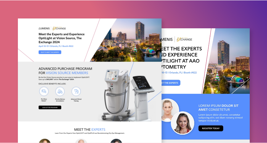 Lumenis - Vision Source Exchange - Vonazon Full Service Marketing Agency